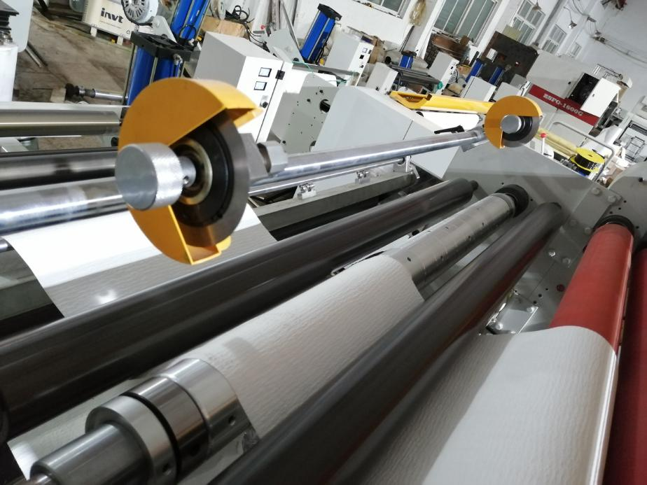 Automatic Paper Sheeting Machine With auto stacker and trimmer from ...